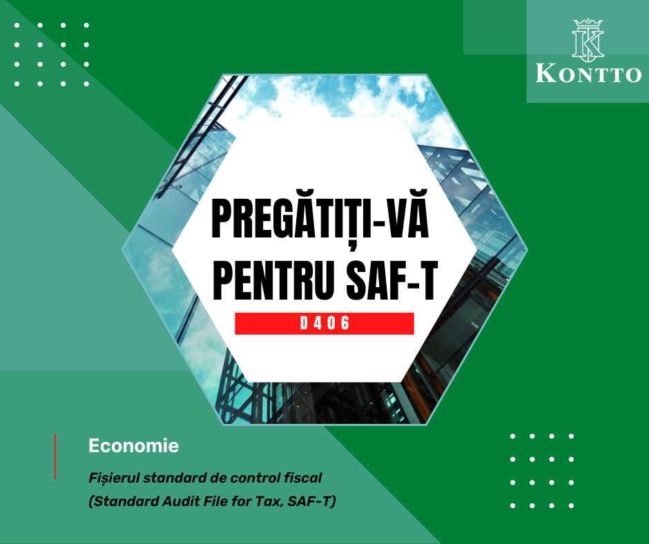 Declaratia informativa D406 - SAF-T în România